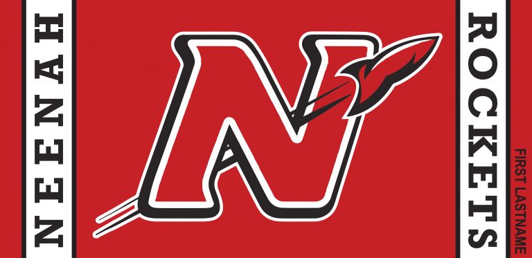 » Personalized Athletics Towels For Neenah High Rockets